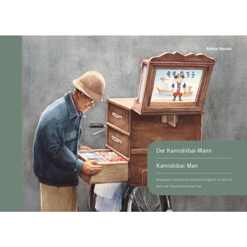 DIN A3 Kamishibai "Der Kamishibai-Mann / Kamishibai Man"