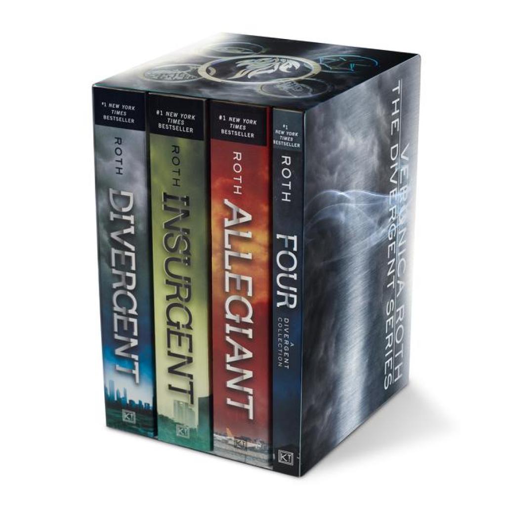 Divergent Series Set: Divergent, Insurgent, Allegiant, Four